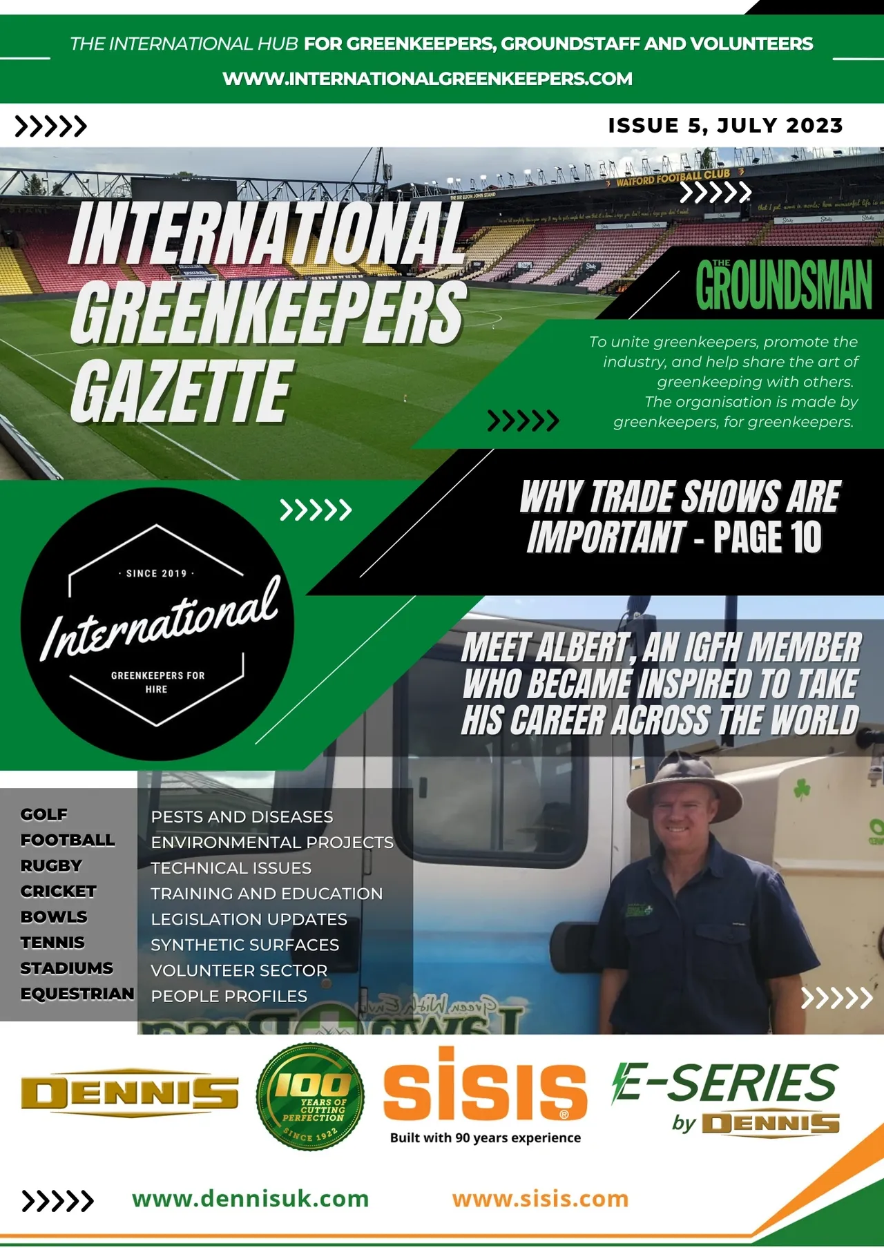 5th Edition of the IGFH Magazine! - International Greenkeepers For Hire